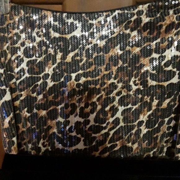 Dresses | Cute Sequin Leopard Print Dress | Poshmark